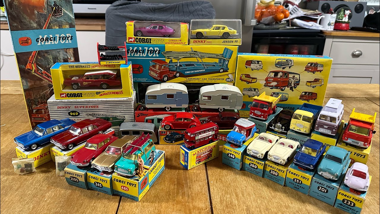 MINT BOXED VINTAGE TOYS - LOOK AT THESE RARE MODELS - YouTube