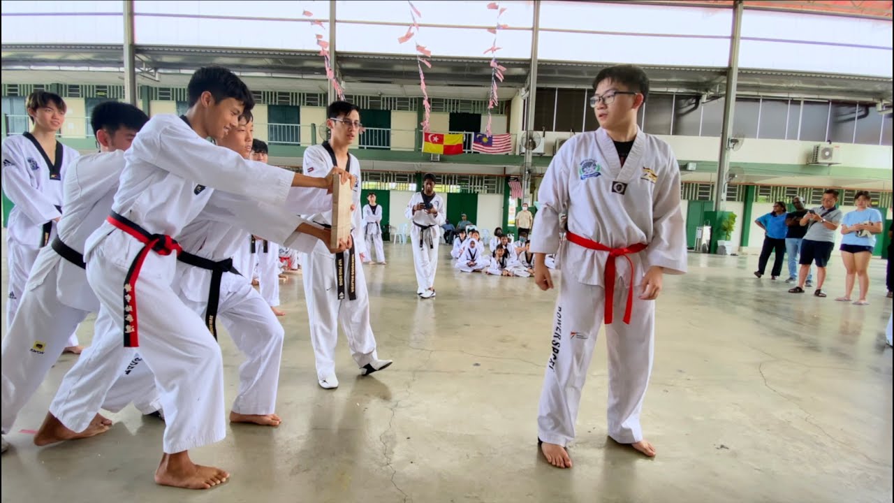 Wong Jian Fei's Black Belt Power test, 10 Sep 2023 - YouTube