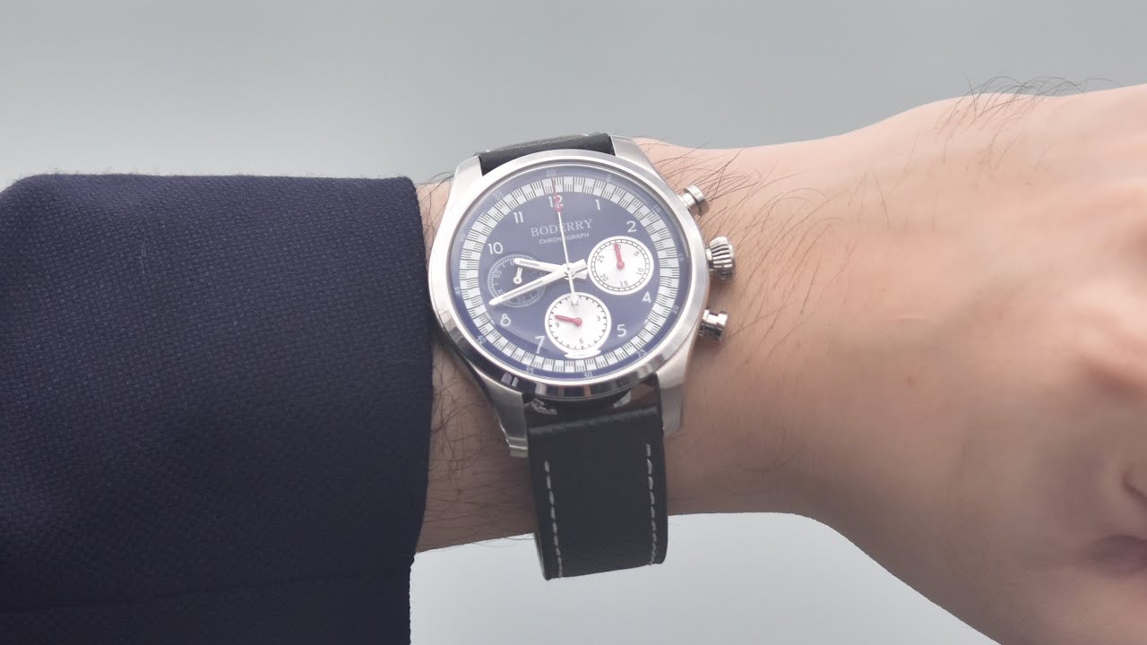 Best Budget Mechanical Chronograph? Boderry Asymmetry Chronograph ...