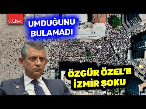 Özgür Özel'e İzmir şoku! Kalabalık toplayamayanıca ara sokakta miting yaptı