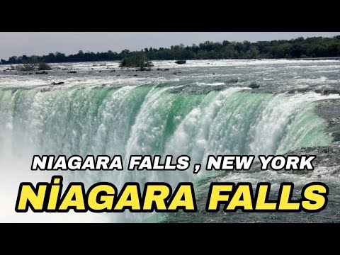 Niagara şelale 4K görüntüleri ve sesi | Magnificent images and sound of Niagara Falls #niagarafalls