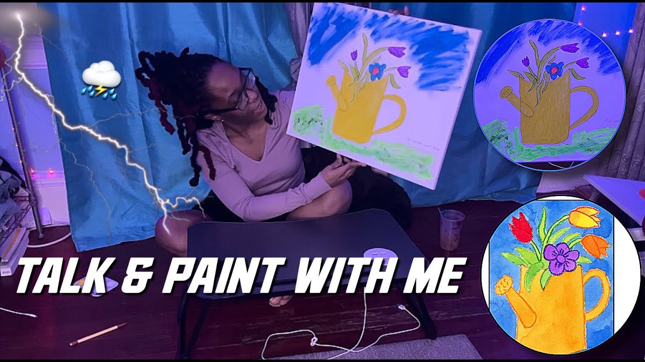 Talk & Paint With Me| Q2, Future Content, Upcoming Trip & More - YouTube