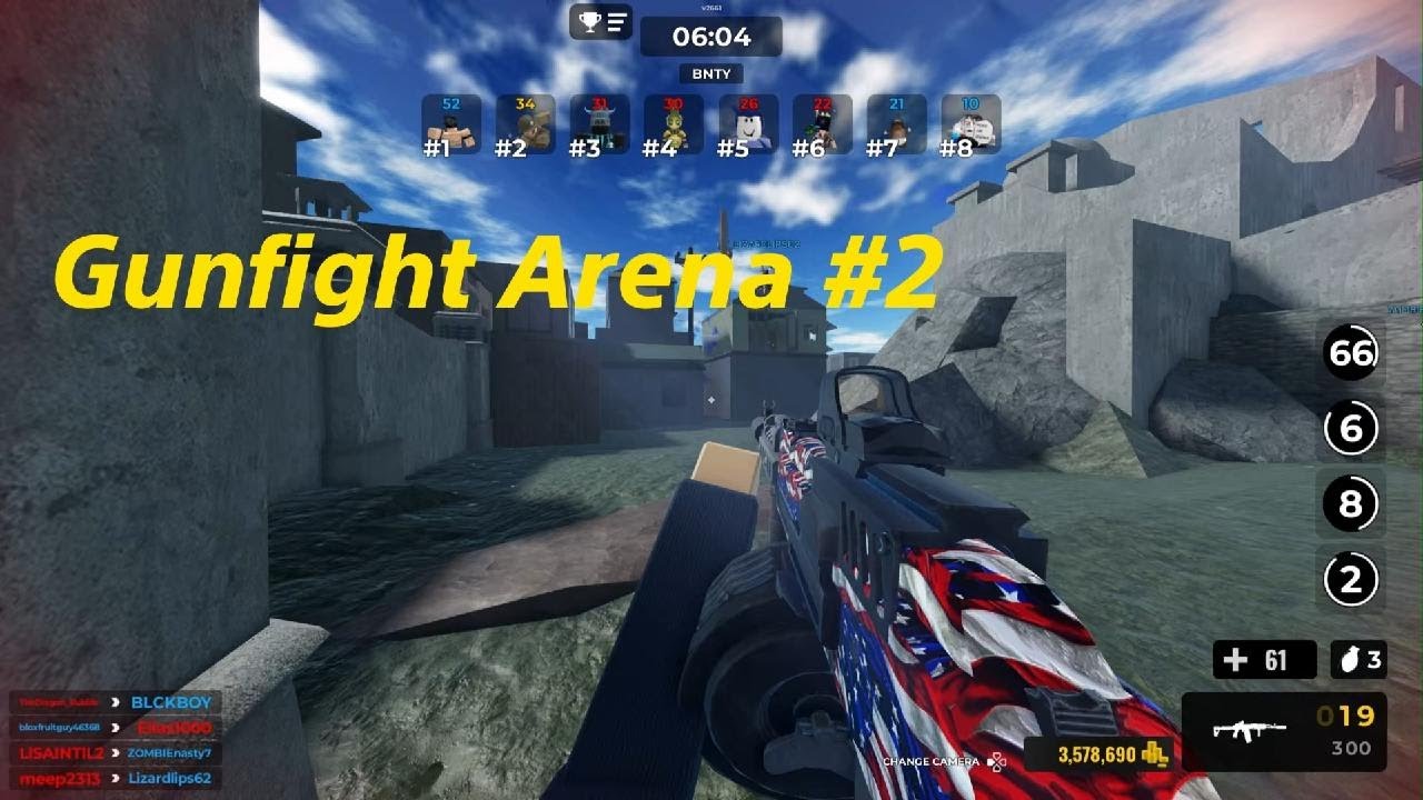Roblox Gunfight Arena #2 - YouTube