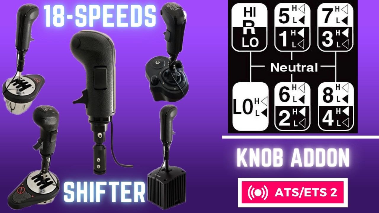 The Best H-SHIFTER Invention Ever - 18 SPEED SHIFTER KNOB ADDON ...