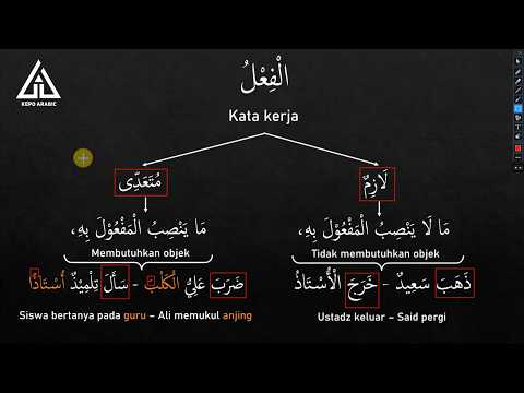 Belajar bahasa arab dari nol part 51 || Fi'il lazim dan Fi'il muta'addi