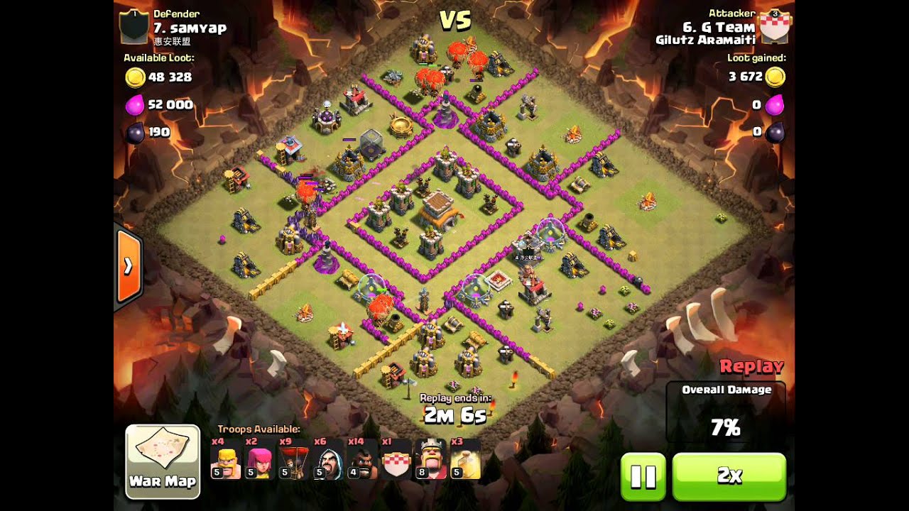 TH8 Holowiwi - G Team 13/04/2015 (Base Breakdown) - YouTube
