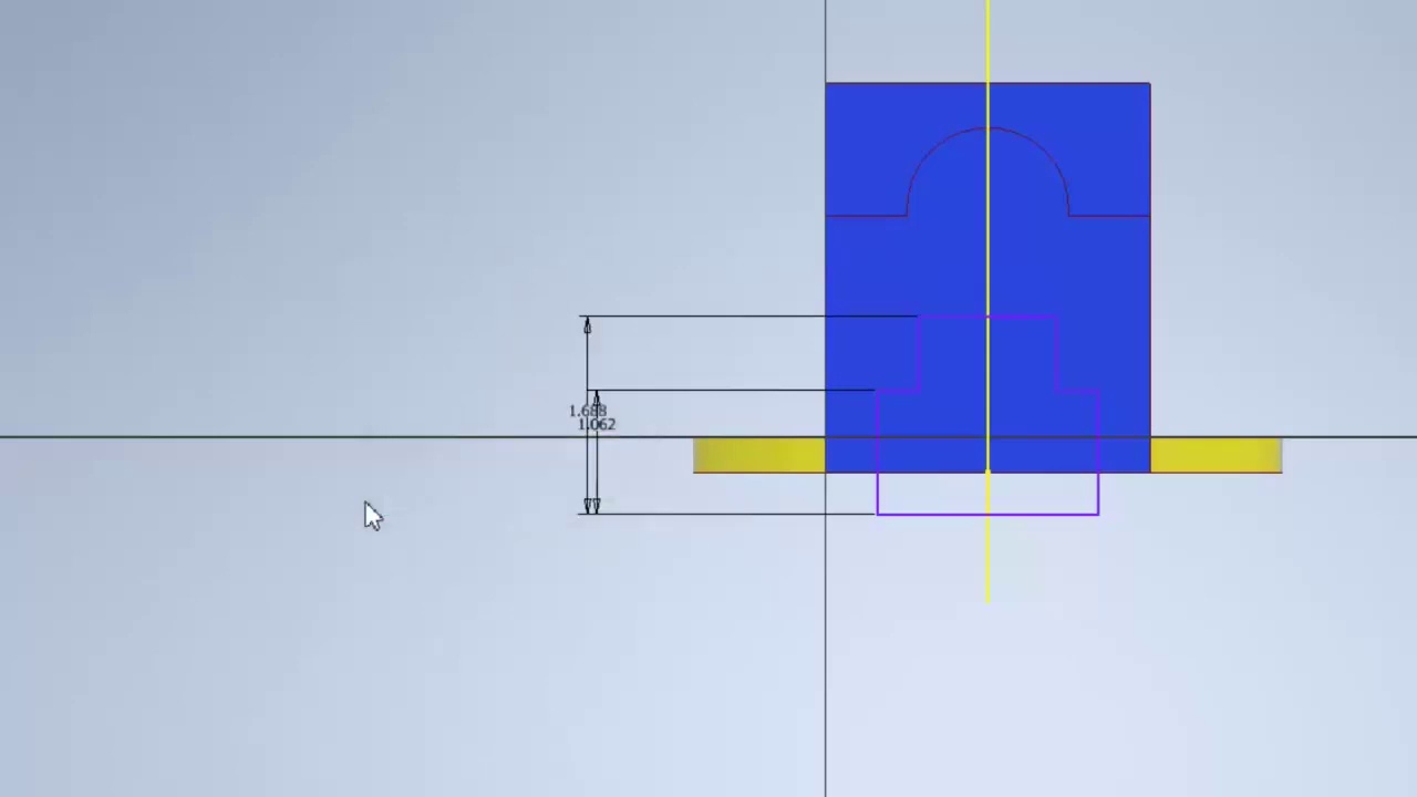 Sliding Jaw Guide Inventor - YouTube