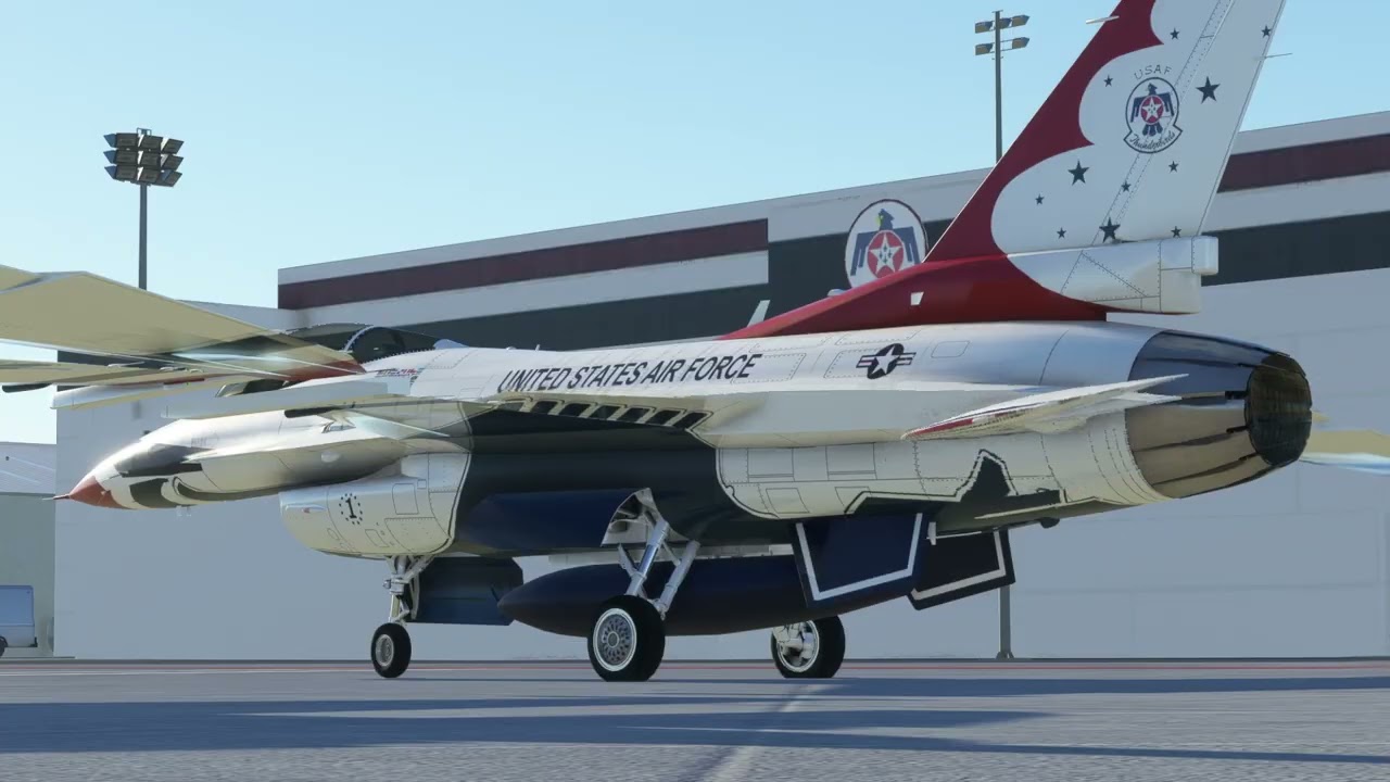 Microsoft Flight Simulator Thunderbirds || Thunder Awaits - YouTube