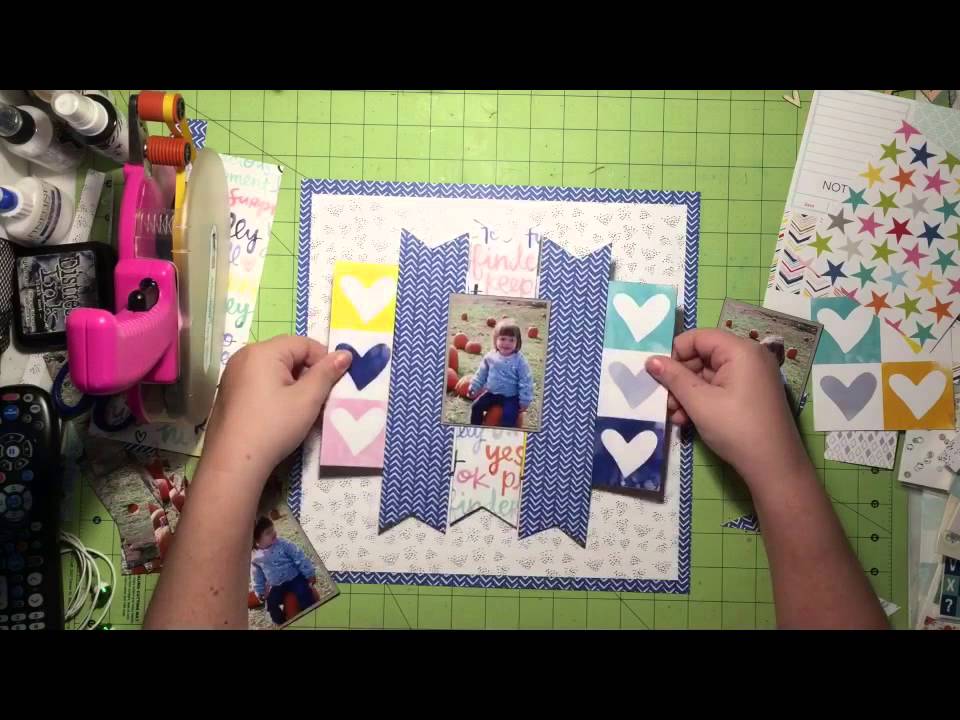 Scrapbooking Process Video: I Want This One - YouTube