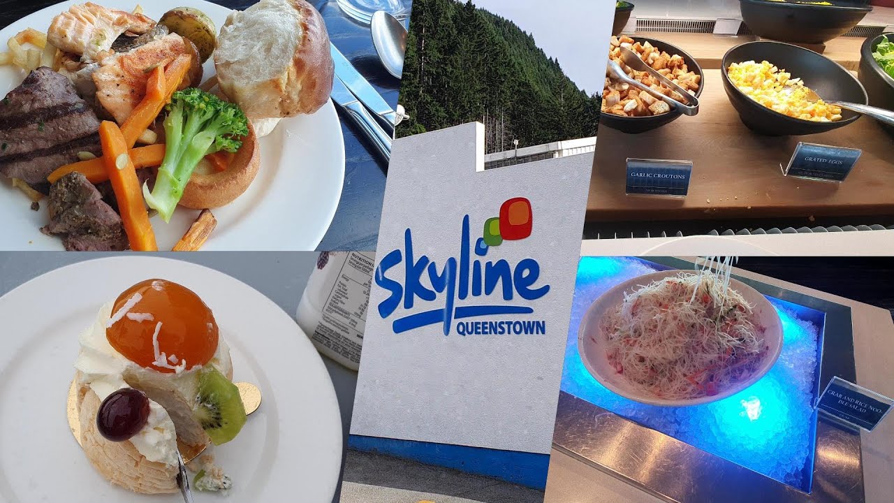 Snacks & Dinner @ Skyline Queenstown (from January, 2021). - YouTube