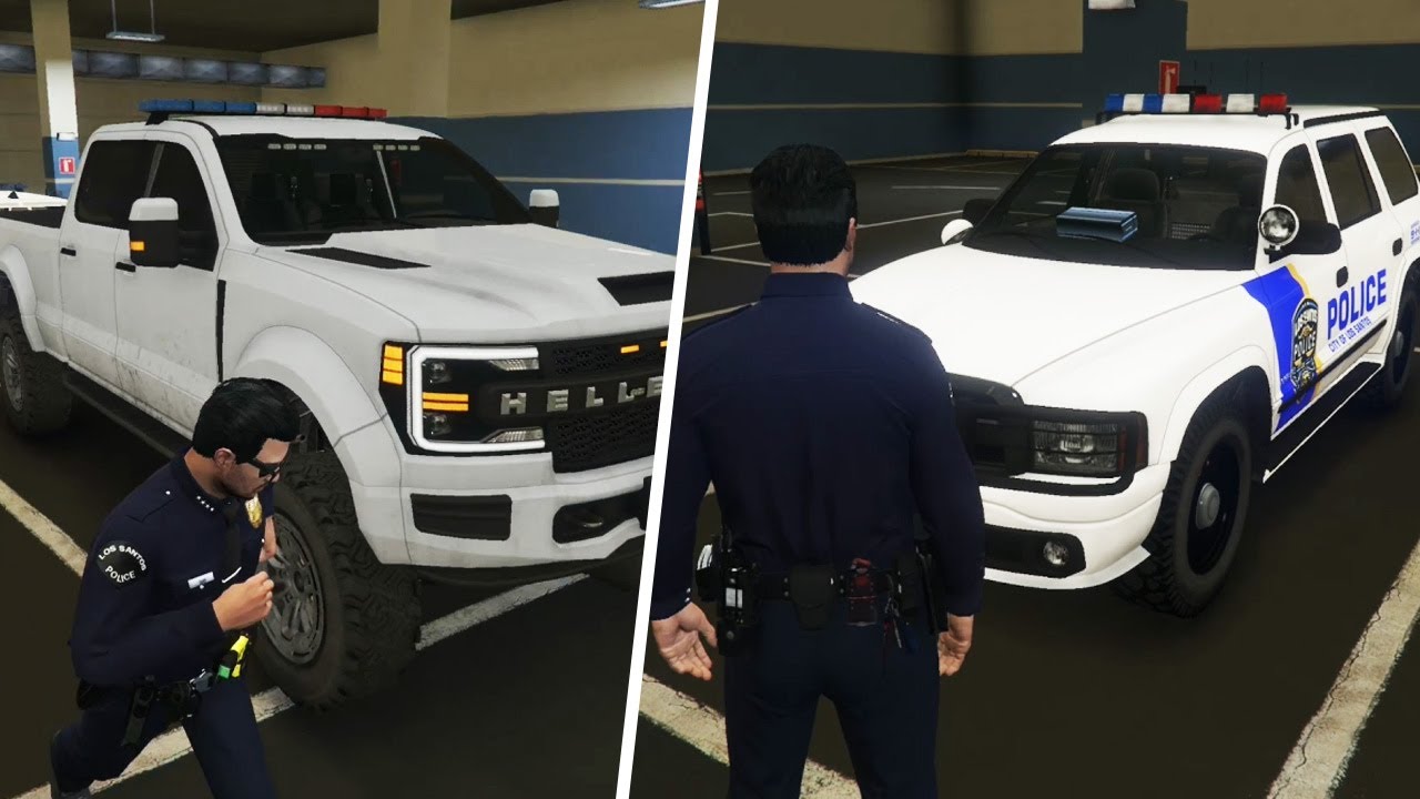 Brian Checks Out The New PD Vehicles! | Prodigy 2.0 | GTA RP - YouTube