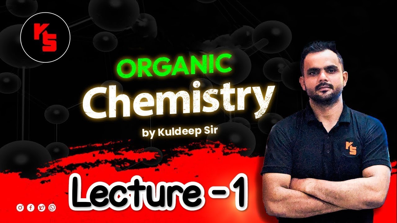 Organic chemistry lecture-1 - YouTube