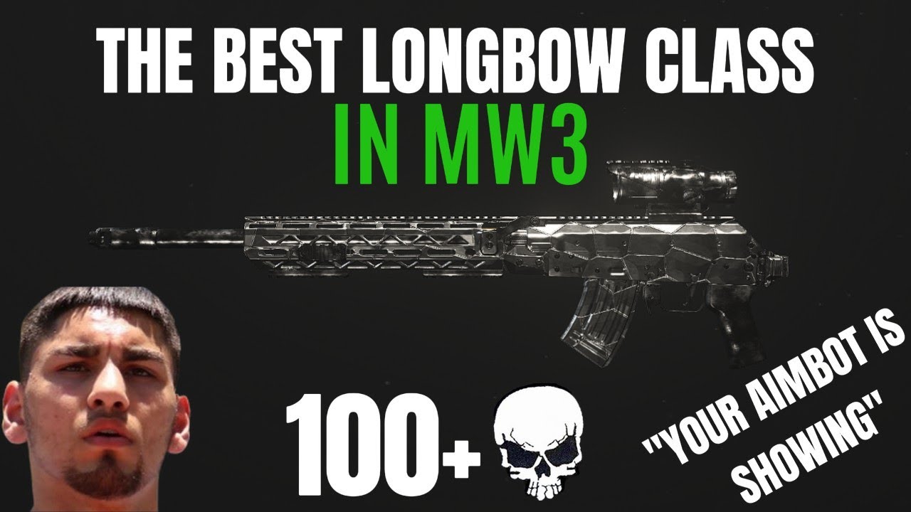 the Best *ONE-SHOT* LONGBOW CLASS IN MW3! *THE FASTEST LONGBOW CLASS ...