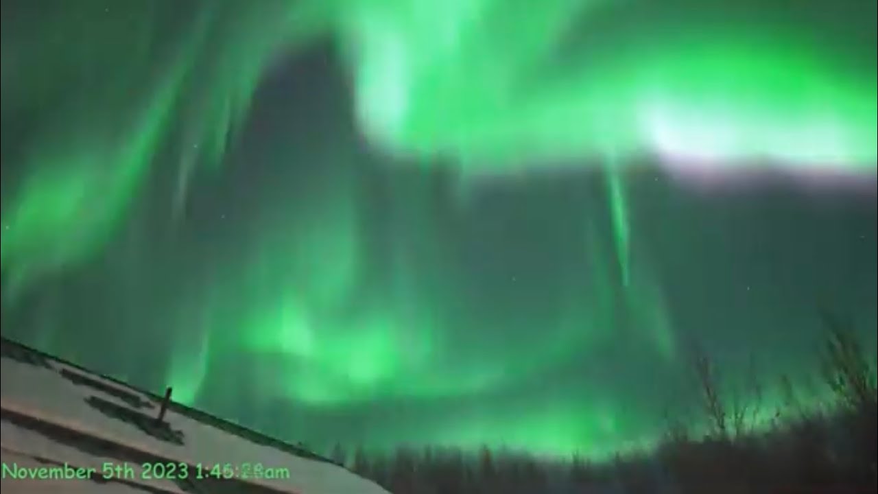 11-5-23 KP6 G2 solar storm timelapse - YouTube