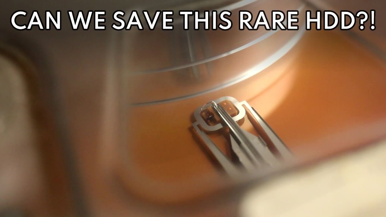 Will This Rare 1980s HDD Live Long Enough to Save the Data? - YouTube