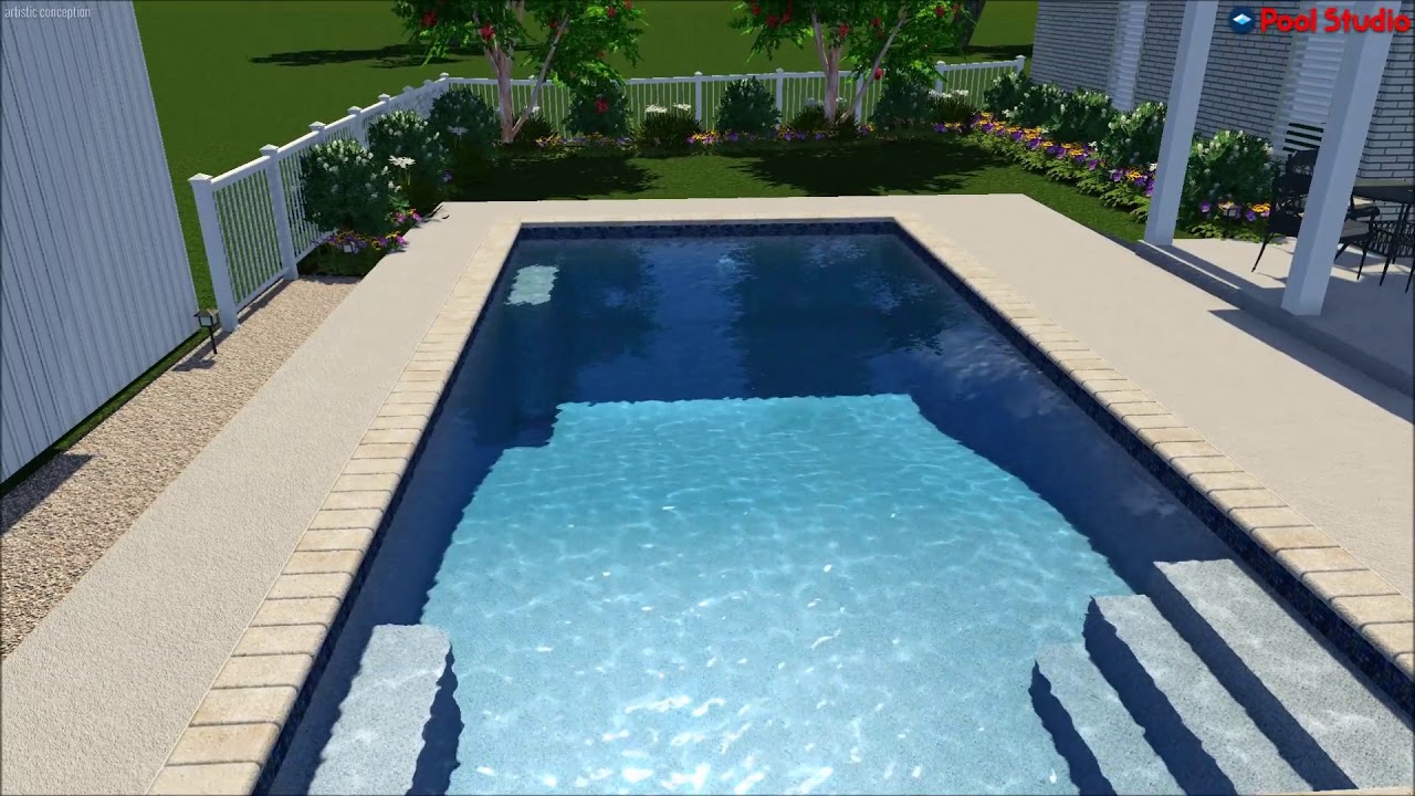 Platinum Pools - Nami Pool Video - Designed by Clay Givens - YouTube