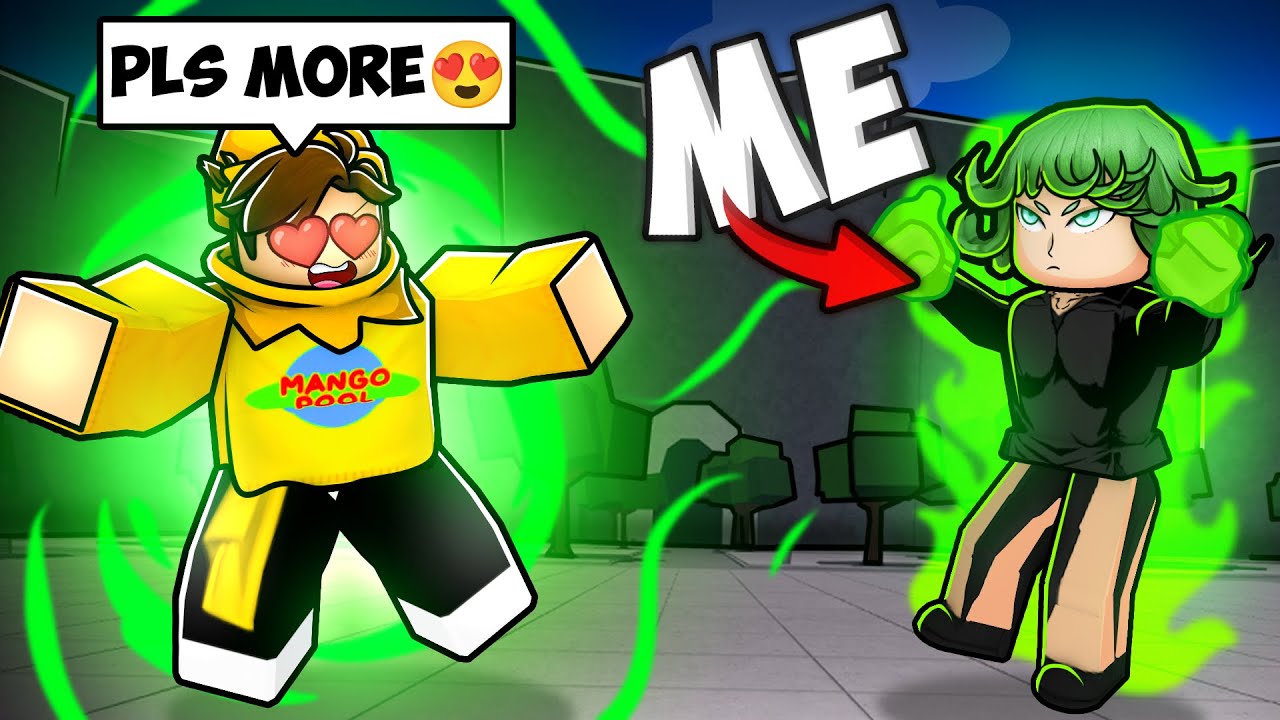 I TROLLED My FRIEND as TATSUMAKI and He FELL FOR IT... (Roblox The ...