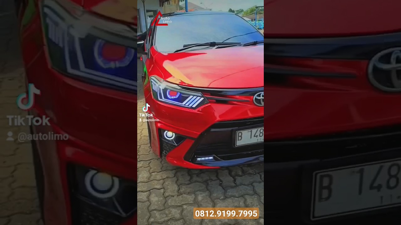 Vios Merah Kendy - Paket Full Modifikasi || #automobile #vios #viral # ...