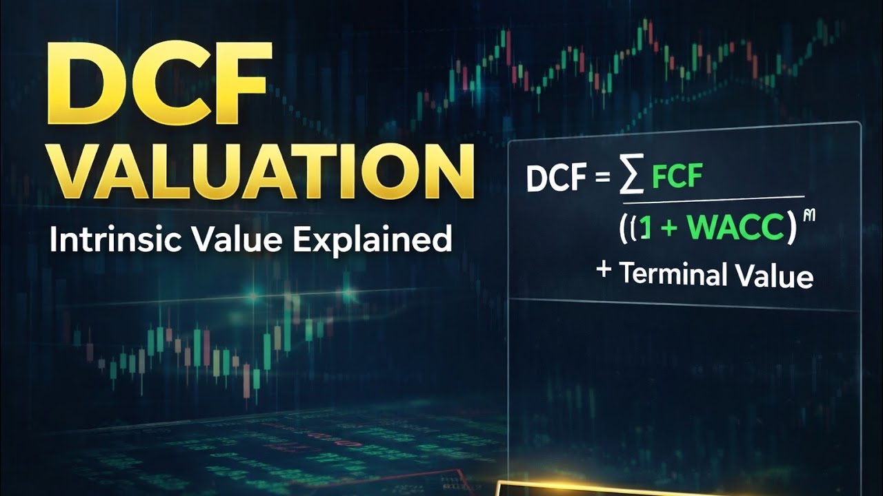 Full DCF and Intrinsic Valuation. #finance #viral #excel #DCF # ...