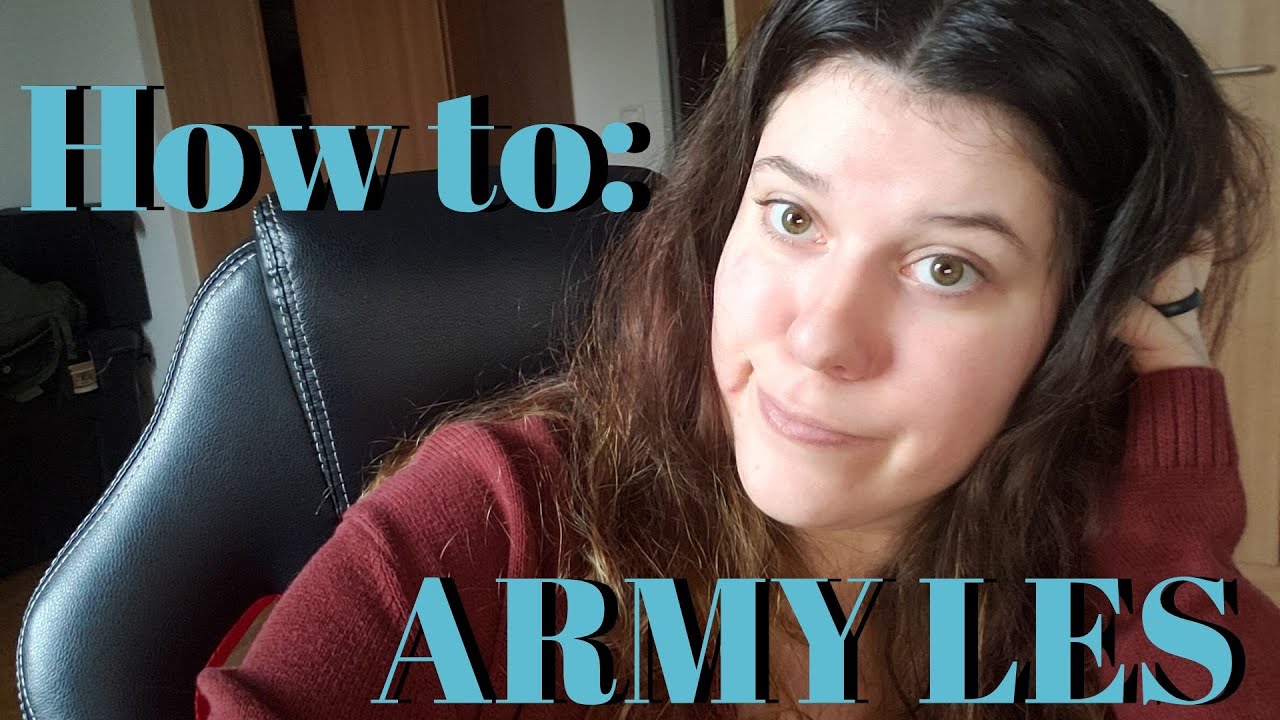 How to: ARMY LES | MILITARY MONDAY #AngiesCorner - YouTube