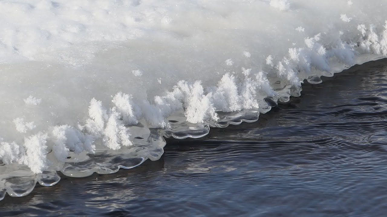 Edge Ice Water Patterns - YouTube