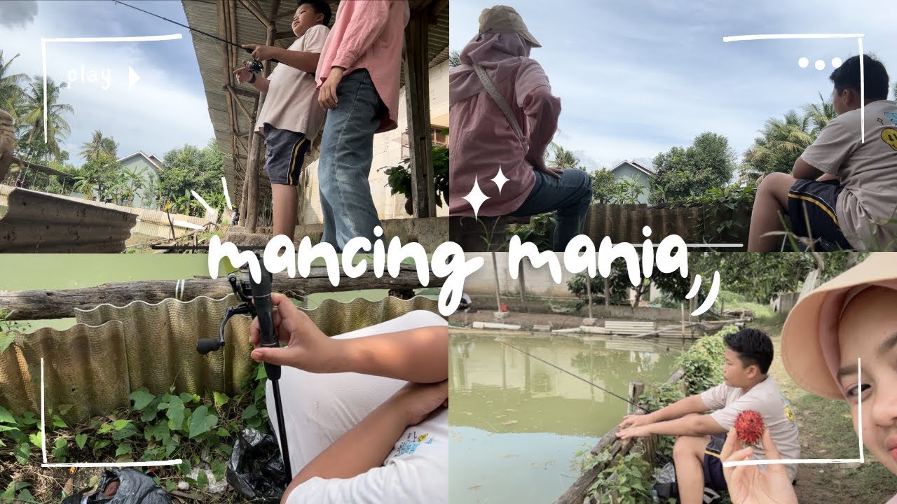 mancing biar ga stress!! mancing mania mancing!!! - YouTube