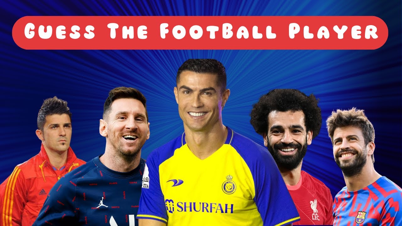 Guess The Football Players || Challenge - YouTube