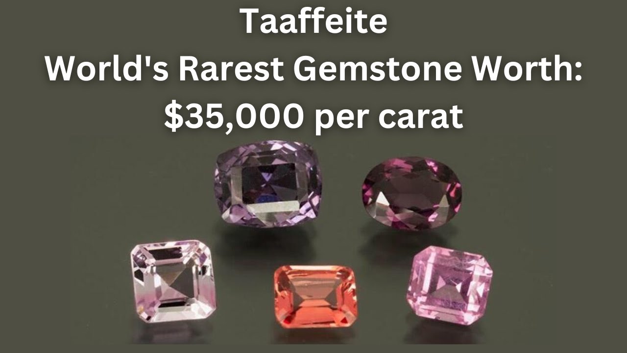 What is Taaffeite Gemstone? snapthesis - YouTube