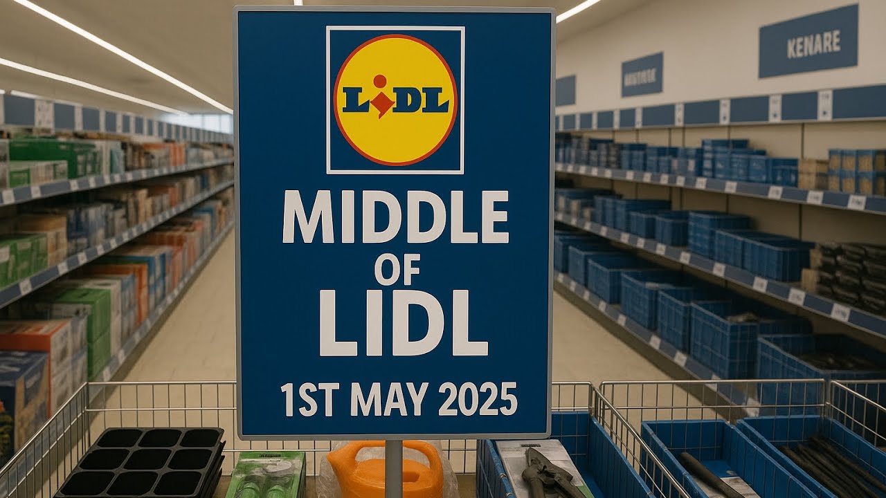 LIDL Middle of Isle TODAY 1st May 2025 - YouTube