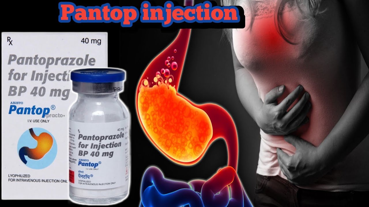 Pantoprazole 40 Injection/Pantop 40 Injection Uses, Benefits, Side ...