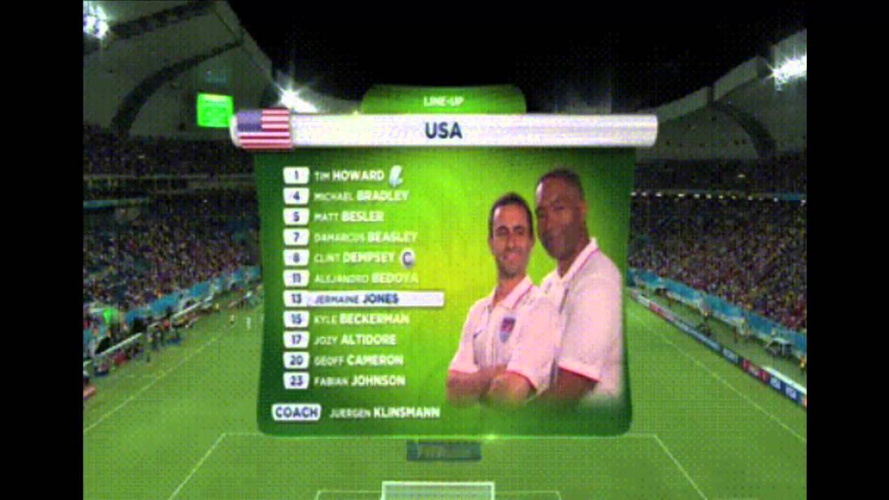 USA starting lineup - YouTube
