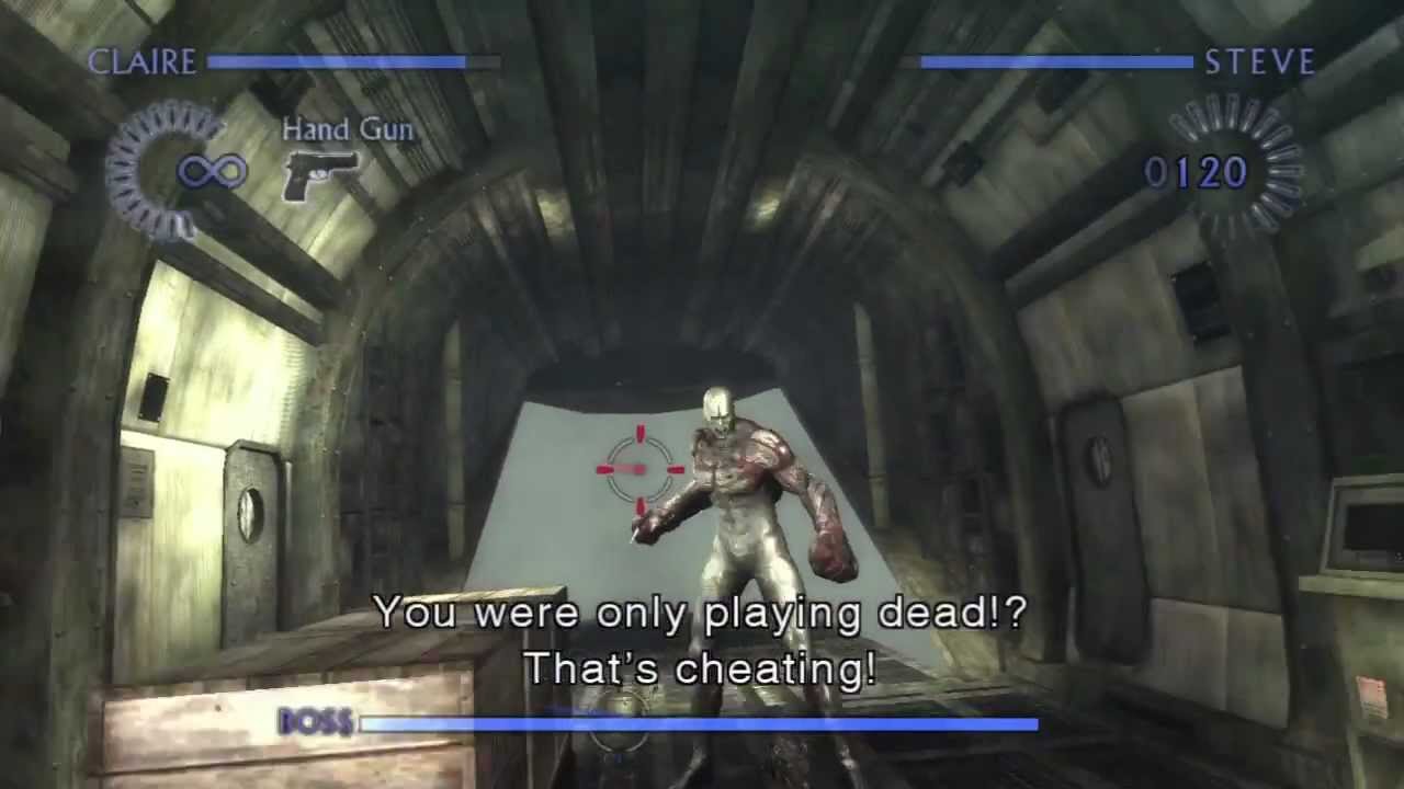 Resident Evil: The Darkside Chronicles HD Collection Co-op - Tyrant ...