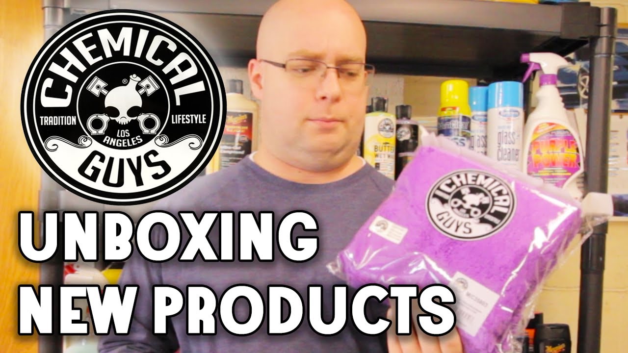 CHEMICAL GUYS NEW PRODUCTS UNBOXING - CITRUS WHEEL GEL, DECON IRON ...