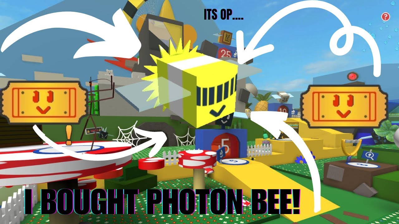 Bee Swarm Simulator | I bought Photon Bee! - YouTube
