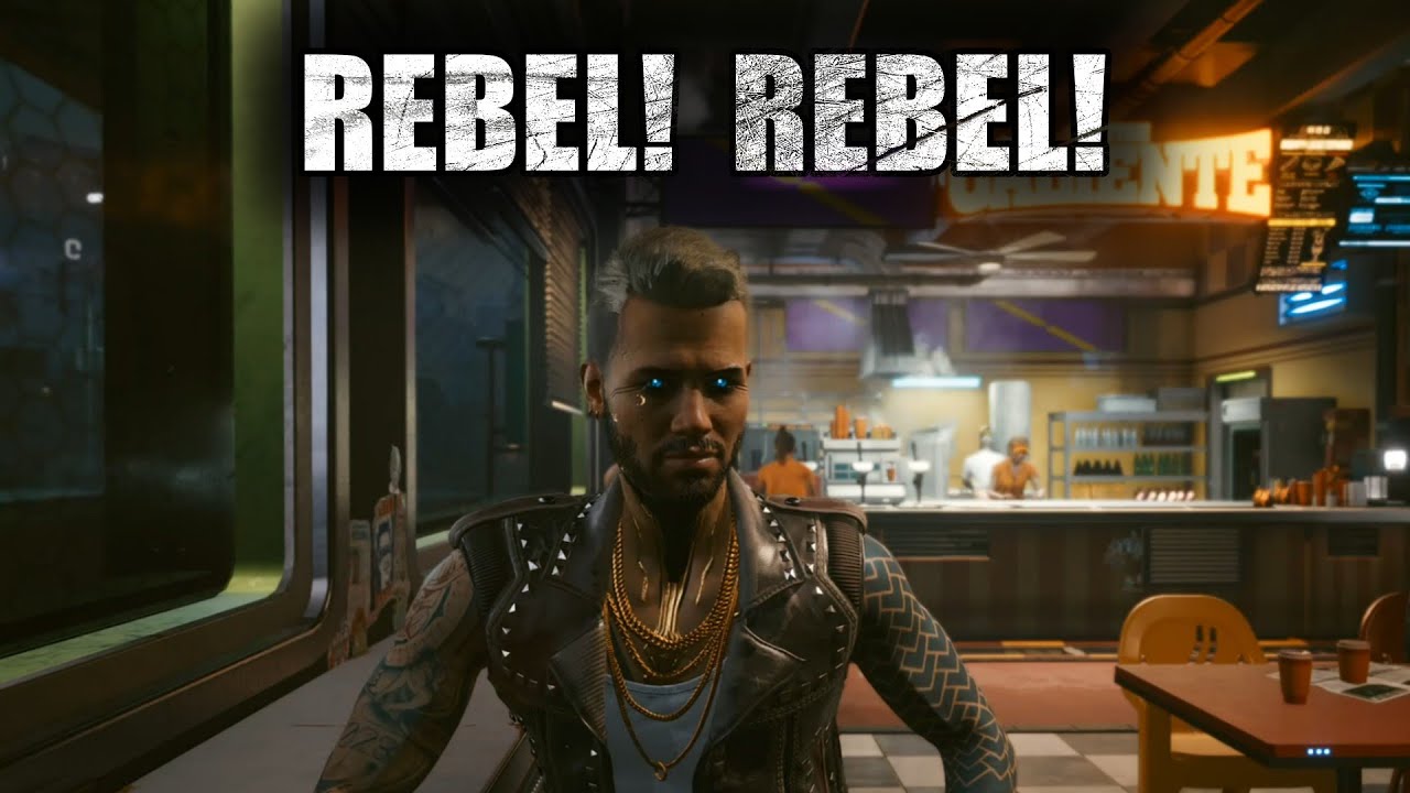 Rebel! Rebel! - Side Mission Cyberpunk 2077 Walkthrough [2K] - YouTube