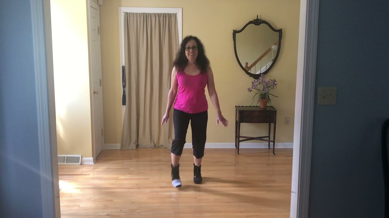 Toeing the Line - L1 Line Dance Lesson & Dance Along - Music @ 2:05 ...