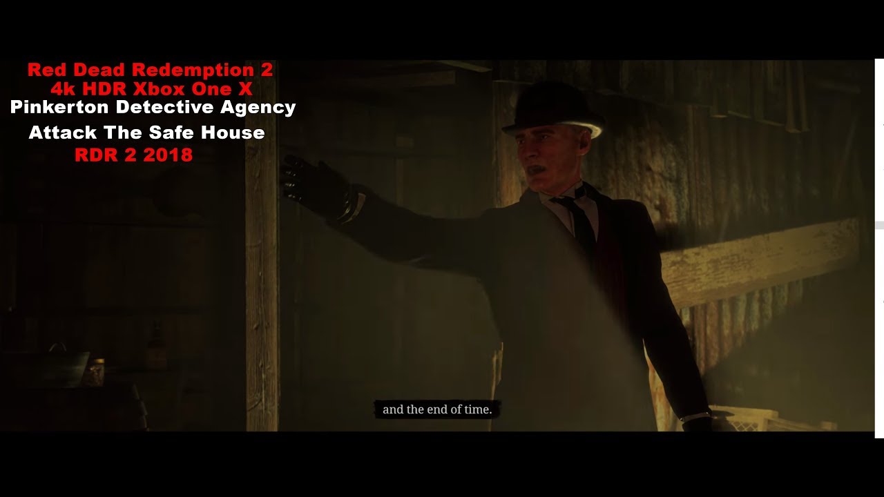 Pinkerton Detective Agency Attack The Safe House Red Dead Redemption 2 ...