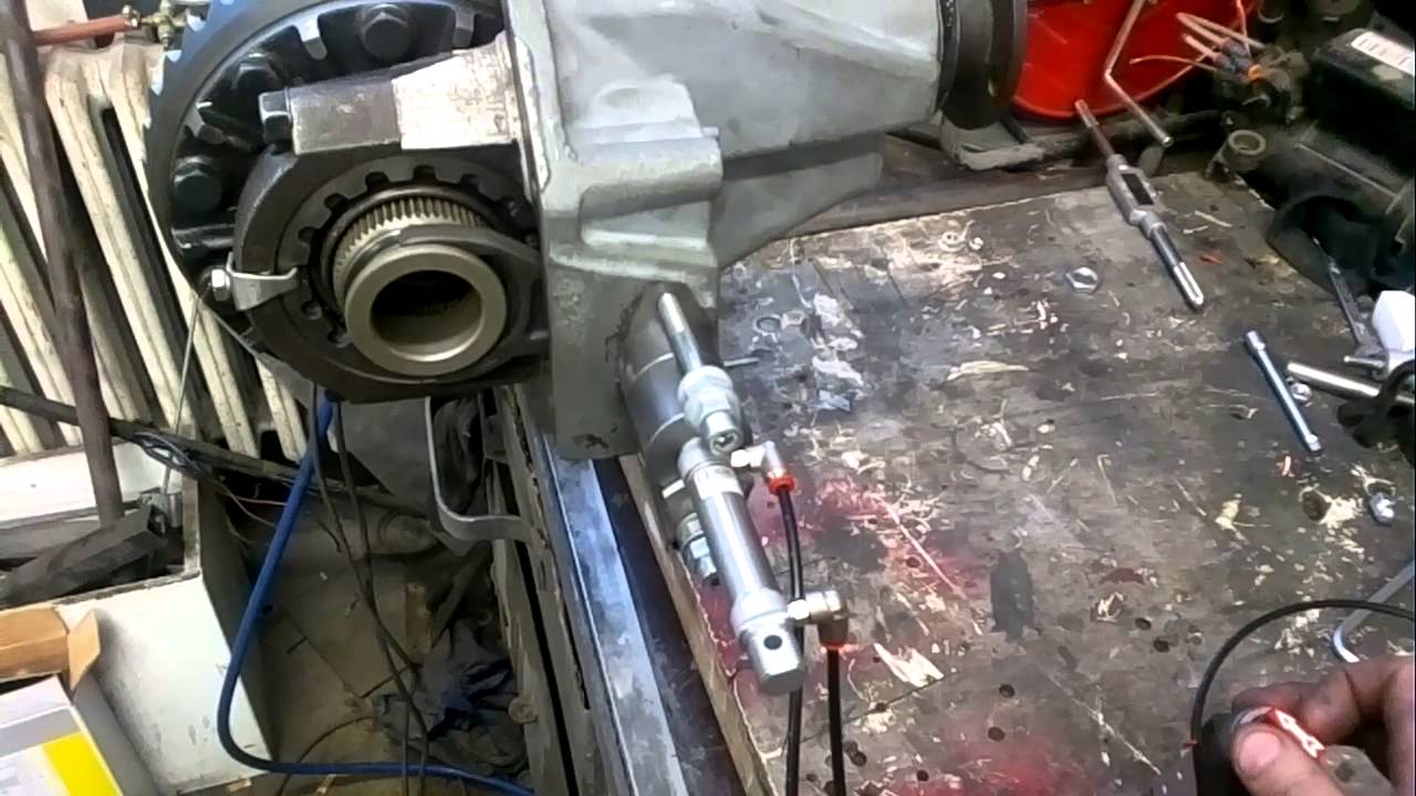 air differential lock toyota (working version) - YouTube