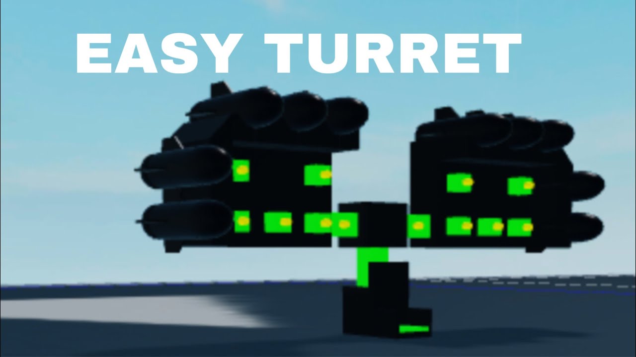 EASY TURRET TUTORIAL (Plane crazy) - YouTube