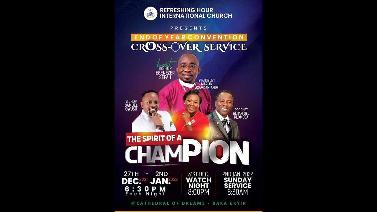 REFRESHING HOUR INTERNATIONAL CHURCH (CATHEDRAL OF DREAMS) Live Stream ...