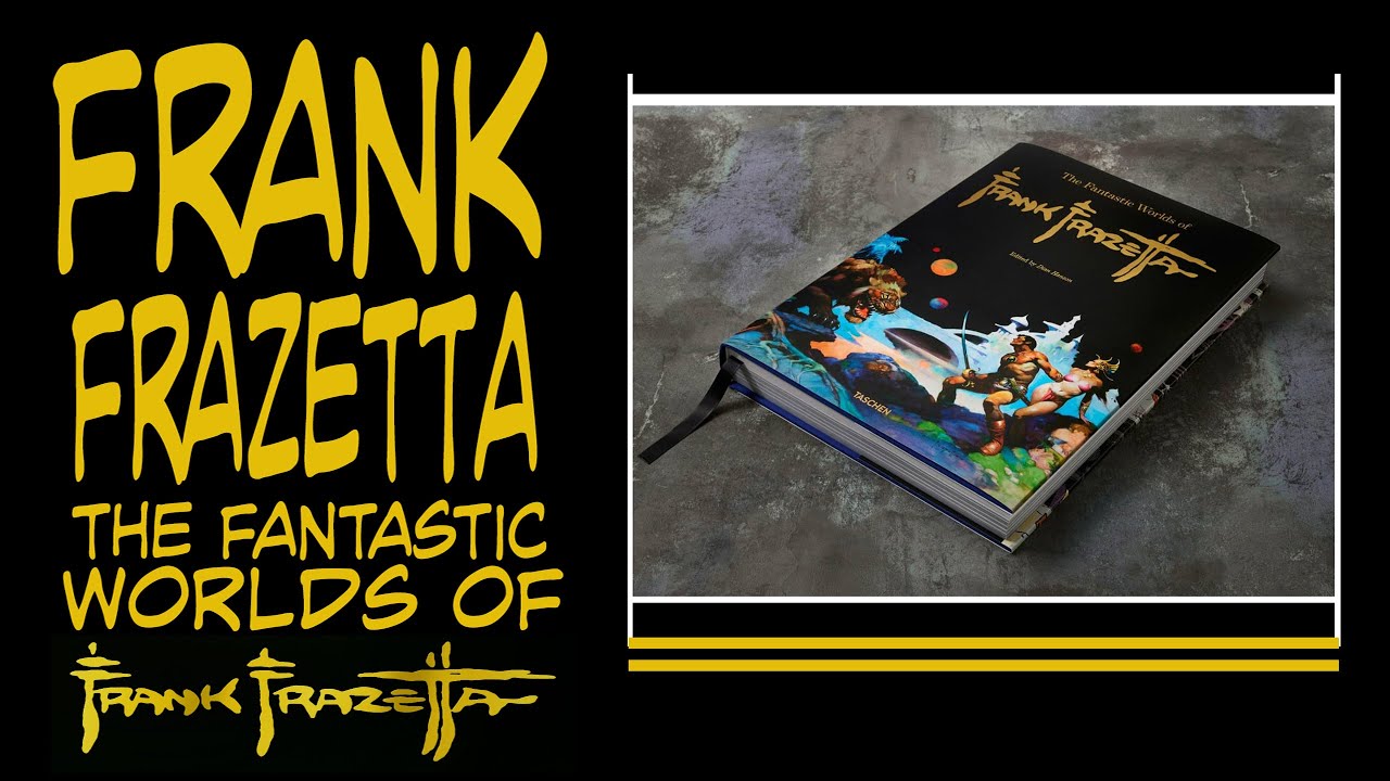 UNBOXING THE FANTASTIC WORLDS OF FRANK FRAZETTA!! Is this the GREATEST ...