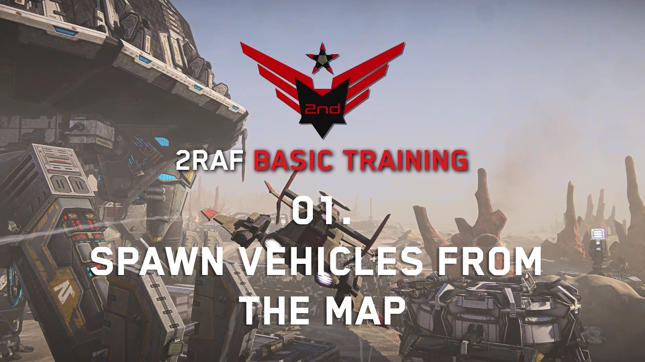 2RAF Basic Training: Spawn Vehicles from the Map (PlanetSide 2) - YouTube