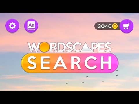 Wordscapes Search Gameplay # 89 / I Should Have Known It Was Going To ...