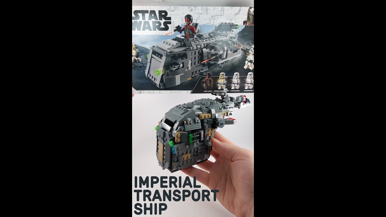 Imperial Transport Ship LEGO 75311 Alternate Build - YouTube