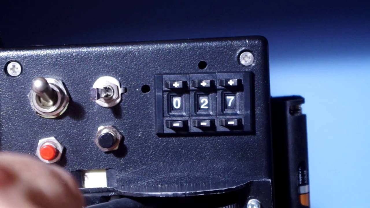 Diesel Control Stand Throttle 001 - YouTube