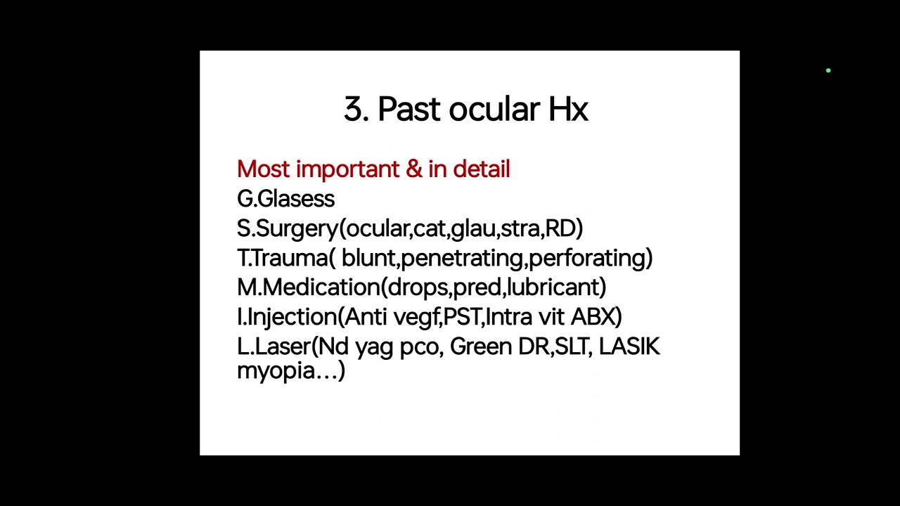 How To Take History In Ophthalmology For Residents And Medical Students how-to-take-history-in-ophthalmology-for-residents-and-medical-students