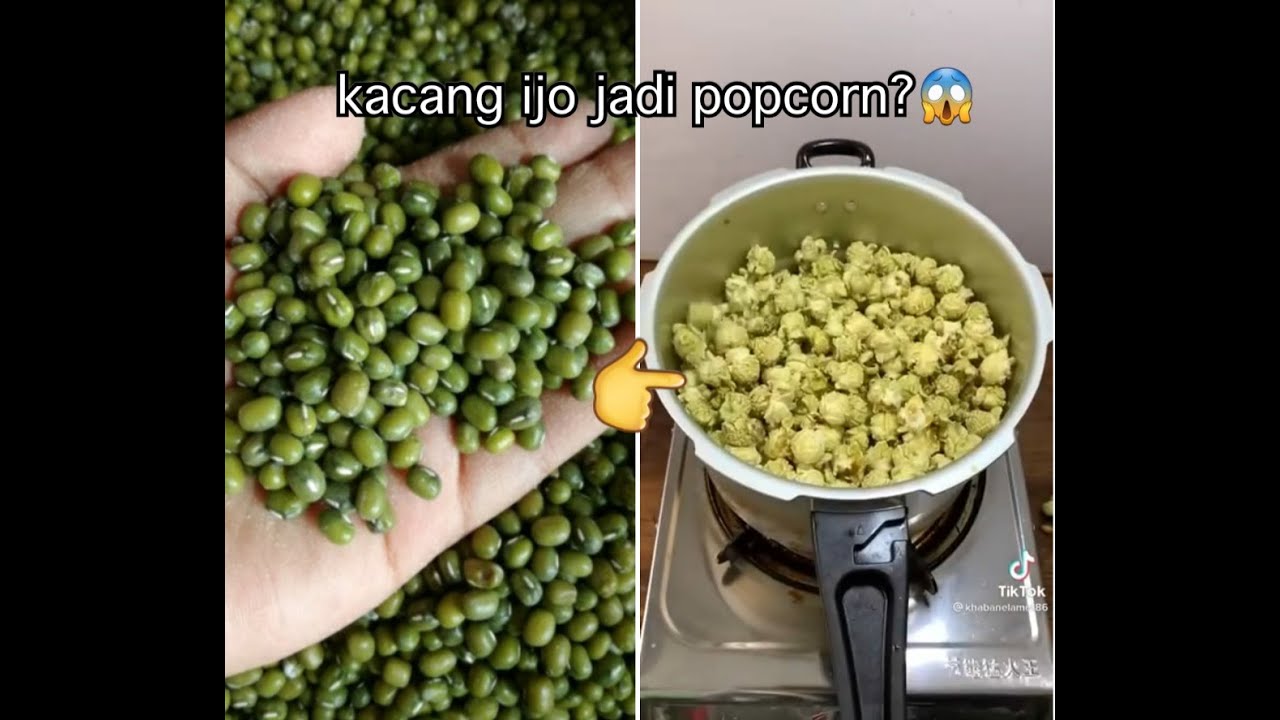 #30secondeksperiment POP CORN? KACANG IJO? - YouTube