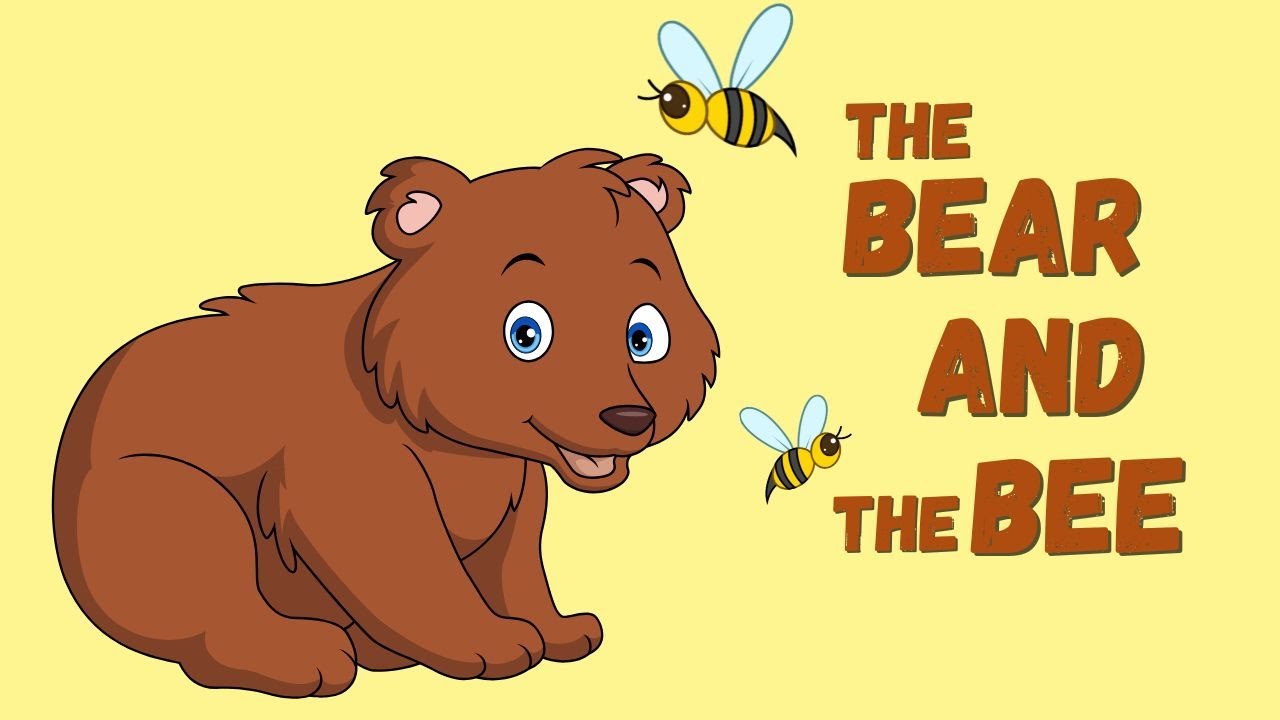 The Bear and the Bee | Animated Greedy Moral Story and Song For Kids # ...
