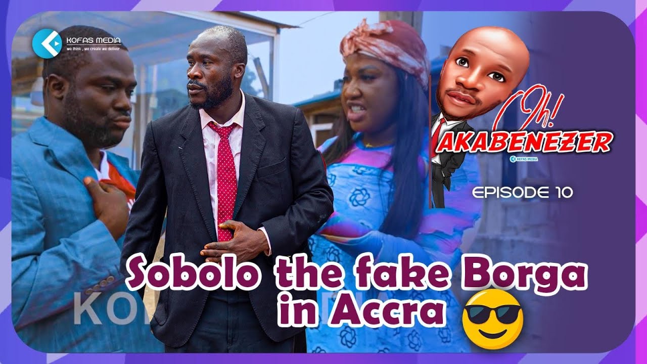 😂🔥OH! AKABENEZER IN ACCRA EP10 - KYEKYEKU WISE MAN VRS CONNECTION MAN SOBOLO😂🔥GHANA COMEDY 2025 ...