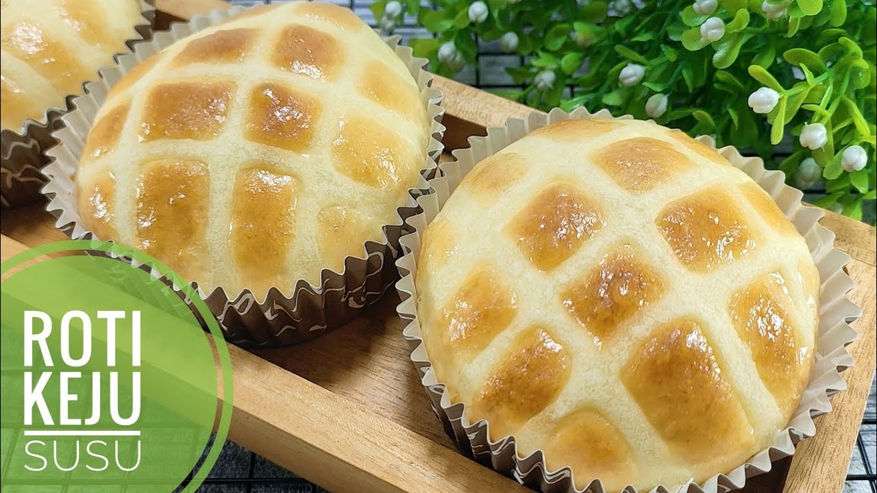 ROTI KEJU SUSU | cheese Milk Buns Recipe | Resep Takaran Sendok - YouTube